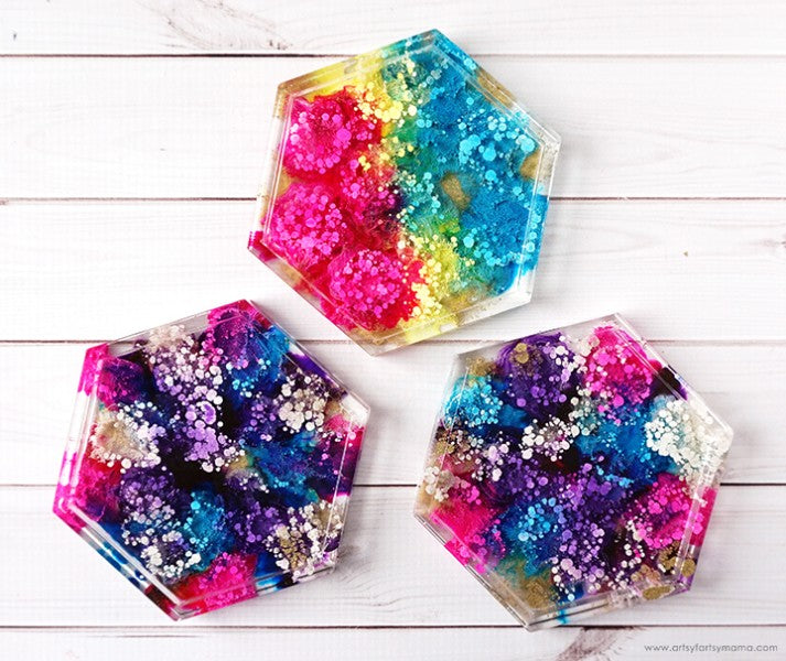Resin Art – Indi & Oak