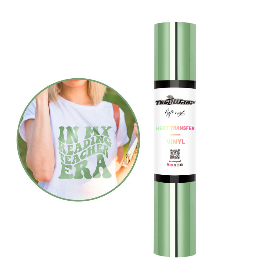 Metallic Chrome Heat Transfer Vinyl – 3 Shiny Colours for Iron-On Craf ...