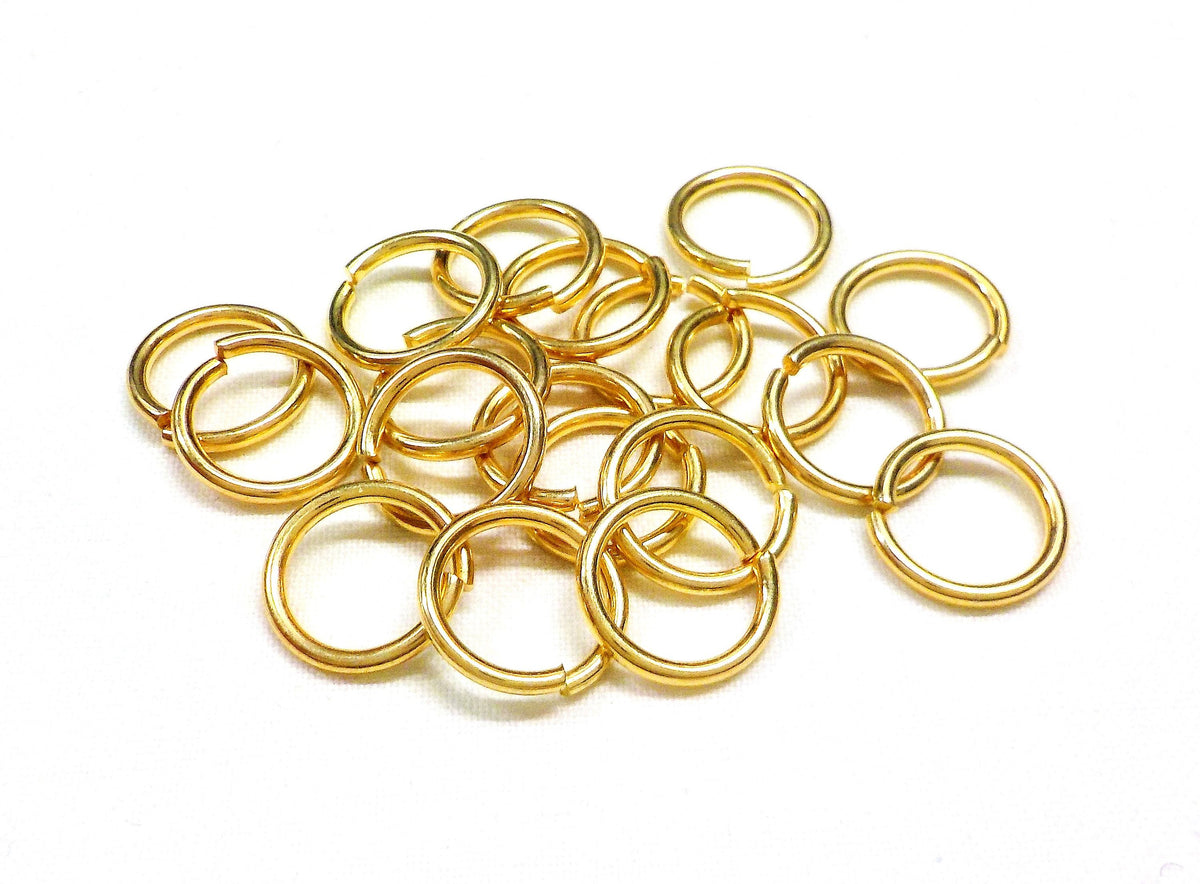 Gold Jump Rings – Essential Jewelry Findings for Creative Projects ...